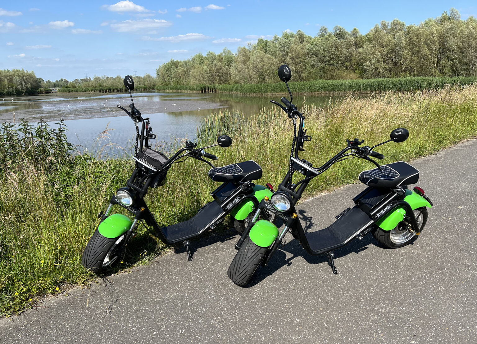 E-chopper huren - Jachthaven van Oversteeg